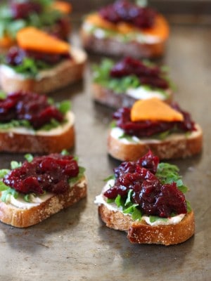 Balsamic Roasted Cranberries