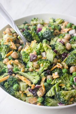 Broccoli Ranch Salad For Two