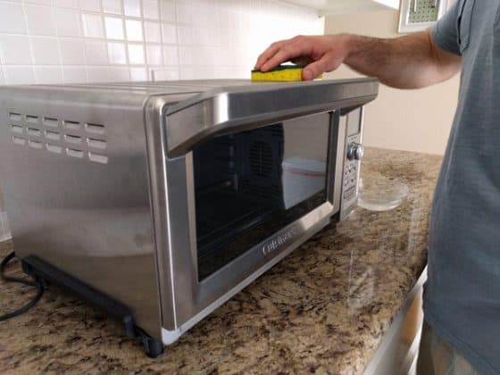 How To Clean A Toaster Oven And Keep It Clean!