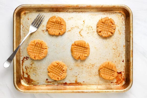 Peanut Butter Cake Mix Cookies