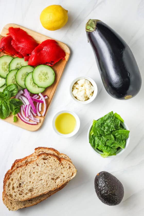 Vegetarian Summertime Sandwiches